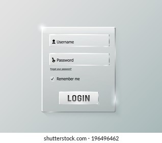 990 Web Card Login Form Images, Stock Photos & Vectors | Shutterstock