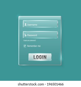 990 Web Card Login Form Images, Stock Photos & Vectors | Shutterstock