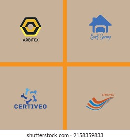 Logistic Other Ways Logo Template Illustration Stock Vector (Royalty ...