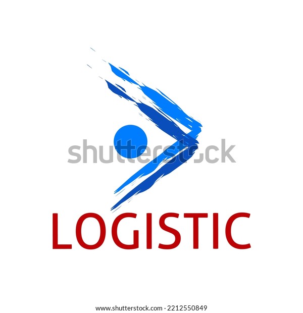Logistics Logo Modern Design Stock Vector (Royalty Free) 2212550849 ...