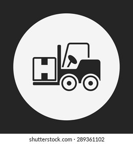 Logistics Truck Icon Stock Vector (Royalty Free) 289361102 | Shutterstock