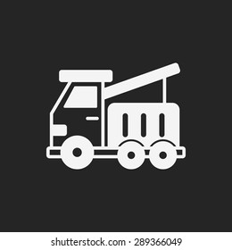Logistics Truck Icon Stock Vector (Royalty Free) 289366049 | Shutterstock