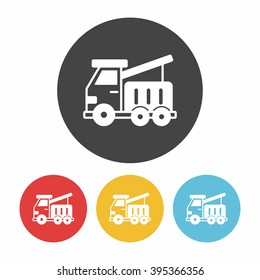 Logistics Truck Icon Stock Vector (Royalty Free) 395366356 | Shutterstock