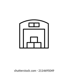 2,017 Warehouse shipping dock icon Images, Stock Photos & Vectors ...
