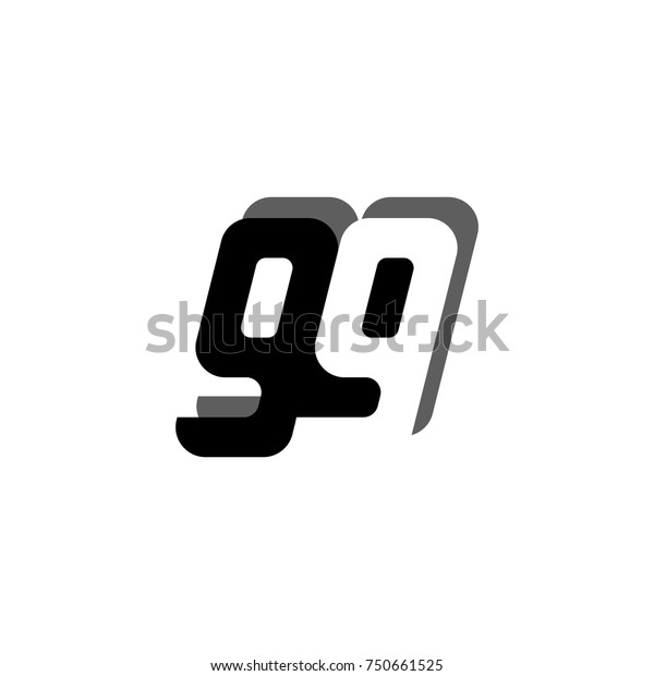 Logo 99 Number Black White Negative Stock Vector (Royalty Free) 750661525