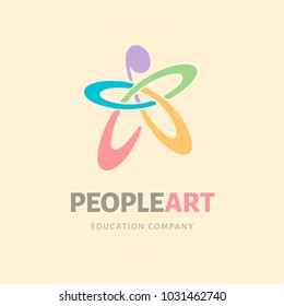 Logo Abstract People Stock Vector (Royalty Free) 1031462740 | Shutterstock