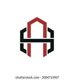 Logo Alloy Letter S Alloy Letter Stock Vector (Royalty Free) 2004715907 ...