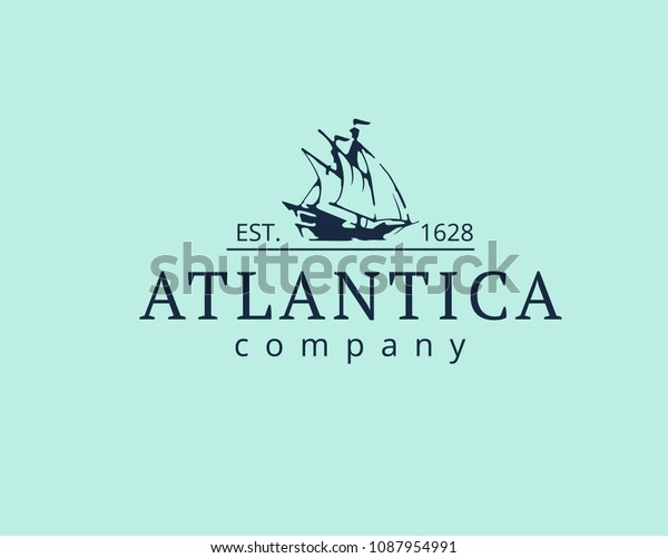 Logo Atlantic Vector Illustration Stock Vector (Royalty Free ...