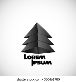 Logo Black Pyramid Stock Vector (Royalty Free) 380461780 | Shutterstock