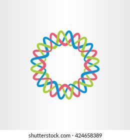 People World Support Ring Circle Icon Stock Vector (Royalty Free ...