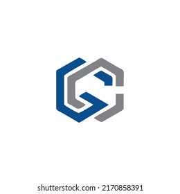 Logo By Combining Letters G C Stock Vector (Royalty Free) 2170858391 ...