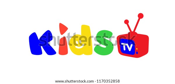 Logo Childrens Television Vector Bright Logo Stock Vector (Royalty Free ...