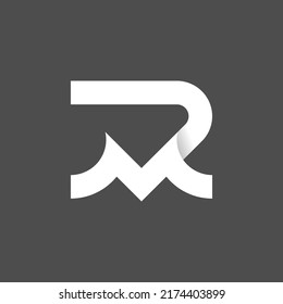 Logo Combination Letter R Letter M Stock Vector (Royalty Free ...
