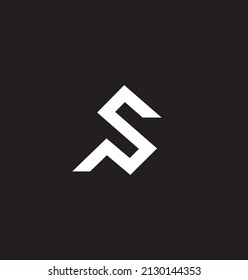 Logo Combination Letters S Stock Vector (Royalty Free) 2130144353 ...