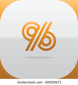 Logo Combinations Number 9 6 Stock Vector (Royalty Free) 690359671 ...