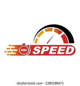 Logo Concept Design Speed Racing Stock Vector (Royalty Free) 1380188471 ...