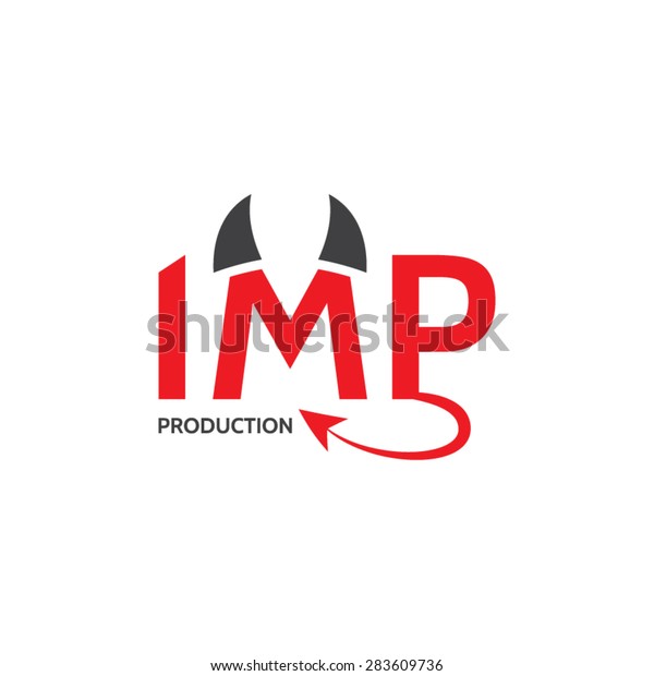 Logo Concept Imp Production Stock Vector (Royalty Free) 283609736