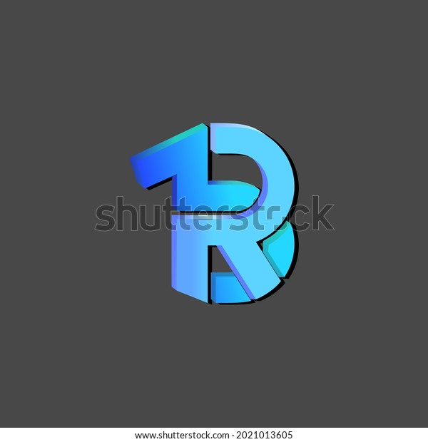 Logo Consists Letters 3 R Stock Vector (Royalty Free) 2021013605 ...