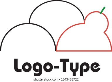 Logo Cream Vektor Vector Illustration Stock Vector (Royalty Free ...