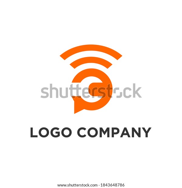 Logo Customer Internet Chat Call Service Stock Vector (Royalty Free ...