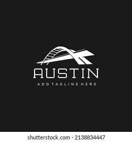 Logo Design Austin Themes Stock Vector (Royalty Free) 2138834447 ...