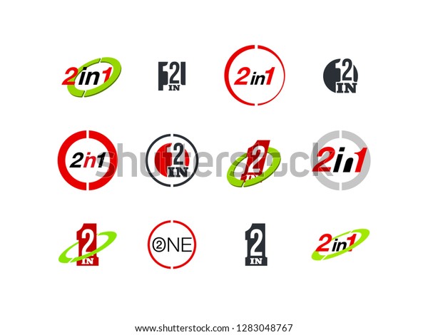 Vector de stock (libre de regalías) sobre Logo Design Illustration Set ...