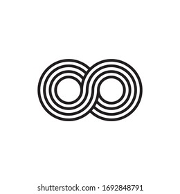 Logo Design Infinity Line Art Stock Vector (Royalty Free) 1692848791 ...