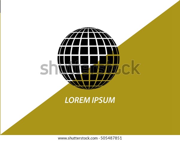 Logo Design Round Shape Vector Illustration Stock Vector (Royalty Free ...