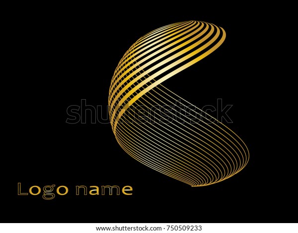 Logo Design Round Shape Vector Illustration Stock Vector (Royalty Free ...