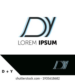 1,608 Letter D And Y Modern Logo Design Template Images, Stock Photos ...