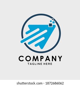 Protector Logo Template Design Vector Shield Stock Vector (Royalty Free ...