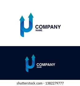 Logo Entrepreneur Logo Increase Arrow Vector Stock Vector (Royalty Free ...