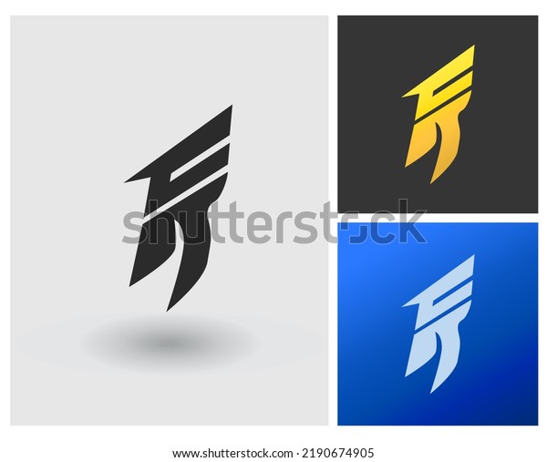 Logo Fj Letter Shape Initial Modern Stock Vector (Royalty Free ...