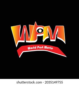 Logo Font Wpm Design Typography Stock Vector (Royalty Free) 2035149755