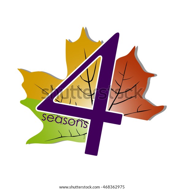 Logo Four Seasons Stock Vector (Royalty Free) 468362975