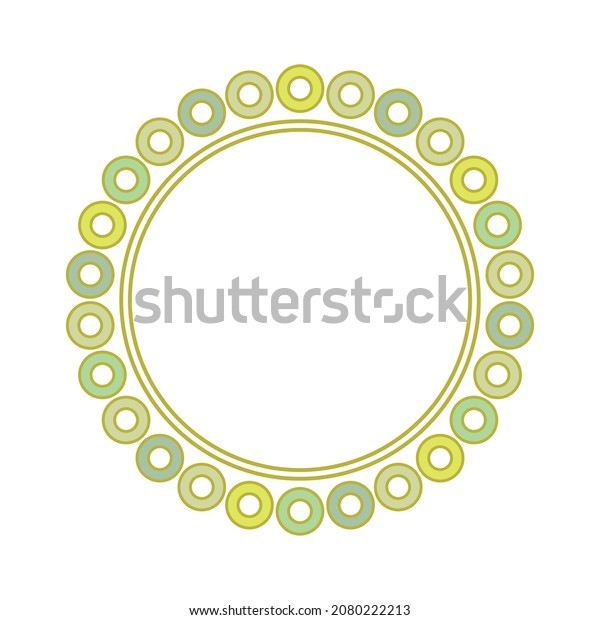 Logo Frame Design Greeting Graphic Vector Stock Vector (Royalty Free ...