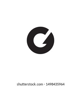 Logo G Letter Inner Tail Stock Vector (Royalty Free) 1498435964 ...