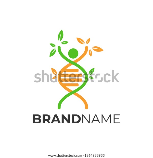 Logo Genetic Icon Element Template Design Stock Vector (Royalty Free ...