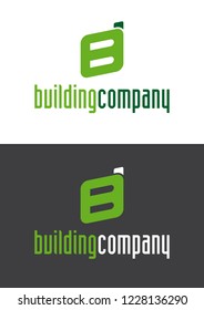 Logo Green Building Company Stock Vector (Royalty Free) 1228136290 ...