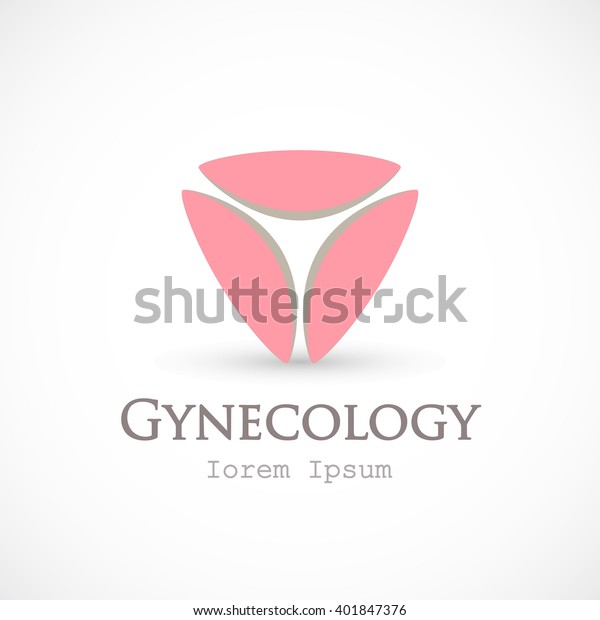Logo Gynecology Template Vector Isolated On Stock Vector (Royalty Free ...