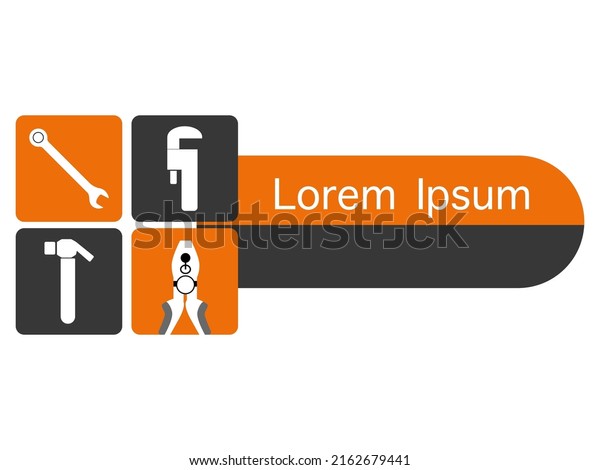 Logotipo para ferretería, marca de herramientas,: vector de stock ...