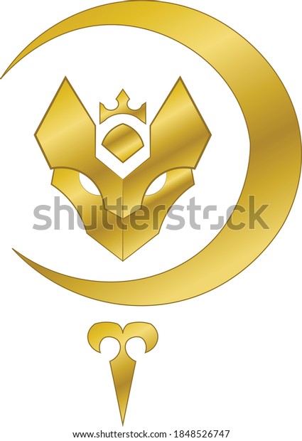 Logo Hare Head On White Background Stock Vector (Royalty Free ...