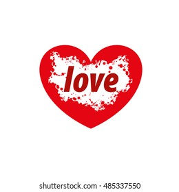 Logo Heart Splash Stock Vector (Royalty Free) 485337550 | Shutterstock