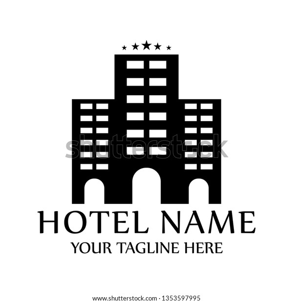 Logo Hotel Vector Stock Vector (Royalty Free) 1353597995 | Shutterstock