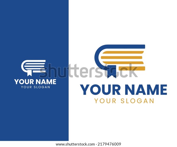 Logo Icon Book Letter C Stock Vector (Royalty Free) 2179476009 ...