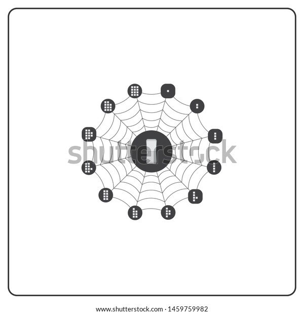 Logo Icon Critical Management Systems Warehouse Stock Vector (Royalty ...
