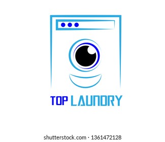 Laundry Fresh Clean Logo Template Stock Vector (Royalty Free ...
