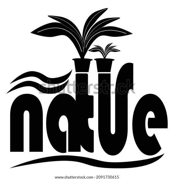 Logo Icon Design Word Black White Stock Vector (Royalty Free ...