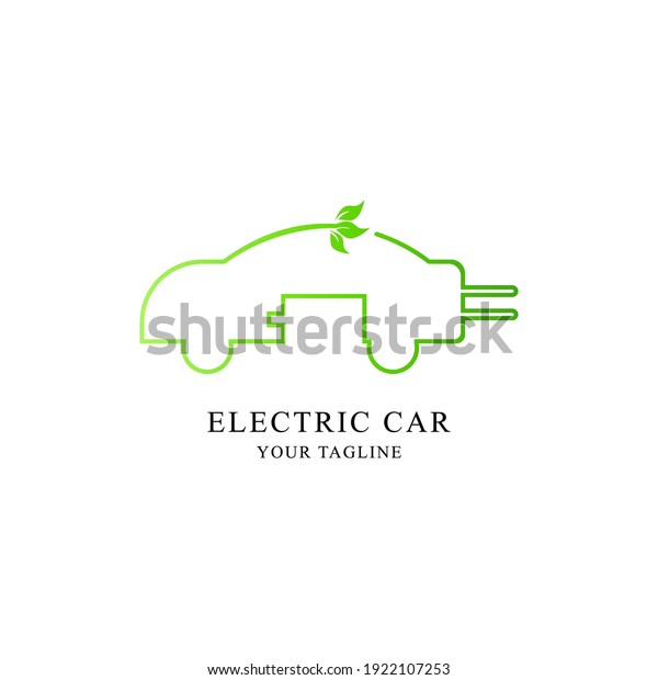 Logo Icon Environmentally Friendly Electric Cars Stock Vector (Royalty ...