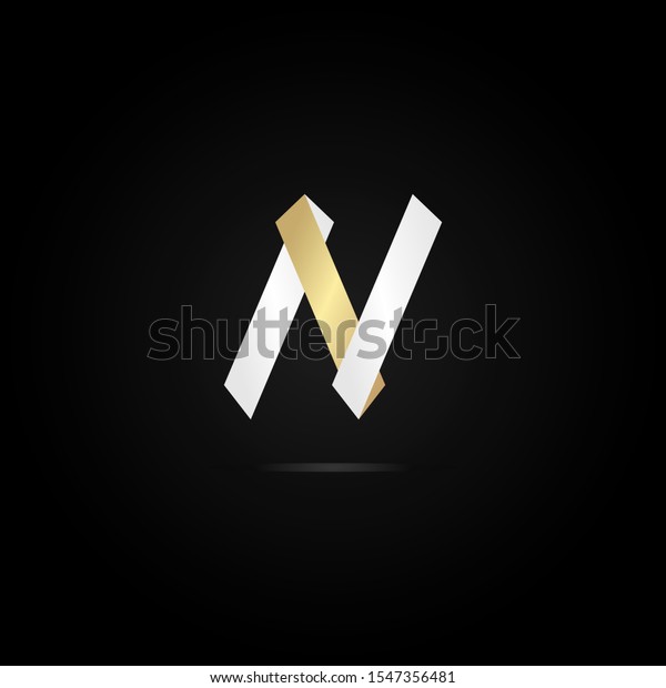 Logo Icon Letter N Simple Modern Stock Vector (Royalty Free) 1547356481 ...